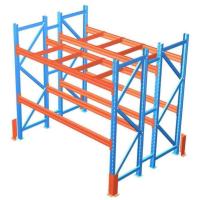 China Cross Beam Pallet Storage Shelves Industrial Metal Shelf Thickened Stable for sale