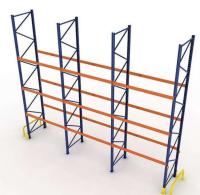China Cross Beam Pallet Storage Shelves Industrial Metal Shelf Thickened Stable for sale