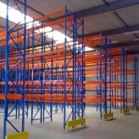 China Cross Beam Pallet Storage Shelves Industrial Metal Shelf Thickened Stable for sale