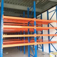 China Heavy Iron Warehouse Pallet Racking Shelf With Each Layer Bearing 500KG - 1000KG for sale