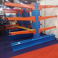 China Corrosion Protection Cantilever Storage Rack Steel Warehouse Shelf for sale
