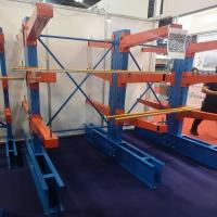 China Corrosion Protection Cantilever Storage Rack Steel Warehouse Shelf for sale