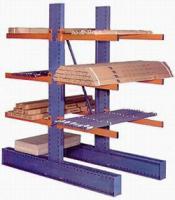 China Heavy Duty Cantilever Racking System Warehouse Hardware Steel Tube Storage for sale