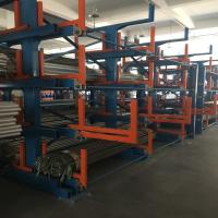 China Telescopic Cantilever Storage Rack Warehouse Combination Iron Cargo Storage Shelf for sale