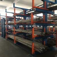 China Telescopic Cantilever Storage Rack Warehouse Combination Iron Cargo Storage Shelf for sale
