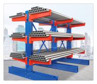 China Adjustable Cantilever Storage Rack Stainless Steel Multi Layer Customization for sale