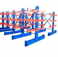 China Custom Cantilever Storage Rack Cold Rolled Steel Plate Storage Shelving for sale