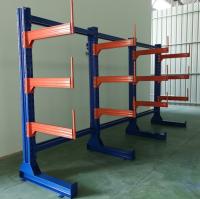 China Custom Cantilever Storage Rack Cold Rolled Steel Plate Storage Shelving for sale