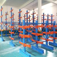 China Heavy Warehouse Industrial Cantilever Racks Hardware Steel Pipe Storage Shelf for sale