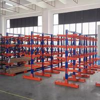 China Heavy Warehouse Industrial Cantilever Racks Hardware Steel Pipe Storage Shelf for sale