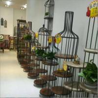 China Factory Price Sales Practical Wan Hongxin Hollow Beautiful Practical multi-layer Flower Pot Flower Shelf three-dimensional shelf for sale