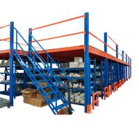 China Attic Steel Mezzanine Racks Removable Corrosion Protection Shelf Platform for sale