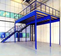 China Removable Steel Mezzanine Racks Boltless Attic Storage Shelf Platform for sale
