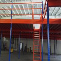 China Platform Mezzanine Floor Rack Floor Partition Attic Shelf Storage Equipment for sale