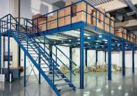 China Heavy Duty Steel Mezzanine Racks Warehouse Multi Level Corrosion Protection Shelf for sale