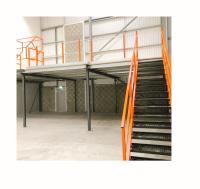 China Steel Mezzanine Storage Rack Heavy Duty Warehouse Storage Shelf Multi Level for sale