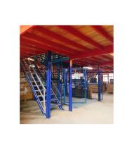 China Steel Mezzanine Storage Rack Heavy Duty Warehouse Storage Shelf Multi Level for sale
