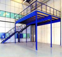 China Steel Mezzanine Floor Rack Attic Adjustable Multi Level Storage Shelving for sale