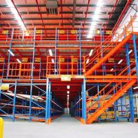 China Tianjin rack service 2-3 levels heavy duty mezanine racks for warehouse storage for sale