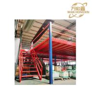 China Tianjin rack service 2-3 levels heavy duty mezanine racks for warehouse storage for sale