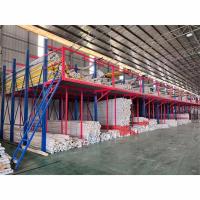 China Tianjin rack service 2-3 levels heavy duty mezanine racks for warehouse storage for sale