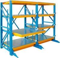 China Warehouse Storage System Industrial Material Handling Heavy Duty Stacking Steel Metal Beam Pallet Rack for sale