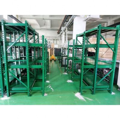 China 3100*600*2000 Standards Size Warehouse Heavy Drawer mould Storage Rack For Plastic Injection Rack mould for sale