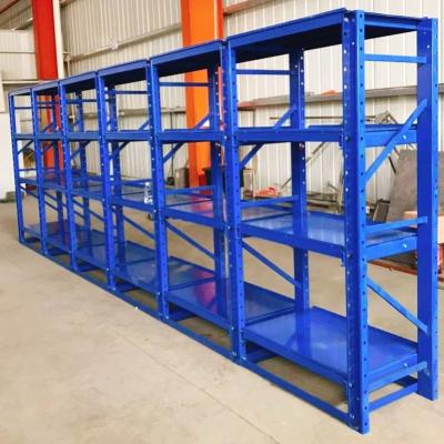 China Mracking Customized Size mould Rack Industry Warehouse Heavy Duty Drawer Injection mould Storage Racks for sale