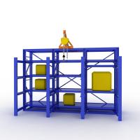 China Mracking Customized Size mould Rack Industry Warehouse Heavy Duty Drawer Injection mould Storage Racks for sale