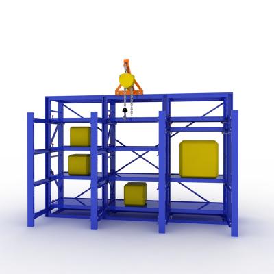 China Mracking Manufacturing Unit Tools mould Rack Design Storage Rack Manufacturer for sale