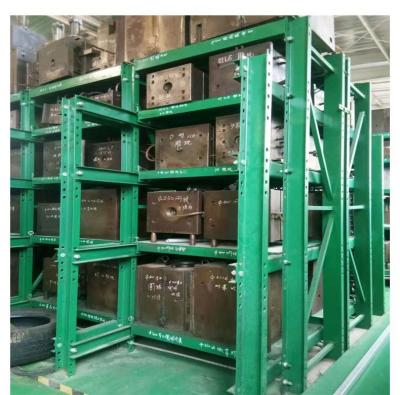China Mracking 1000kgs Loading Capacity Industrial Warehouse Heavy Duty Drawer Steel mould Storage Rack for sale