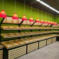 China The fruit and vegetable shelves in the supermarket for sale