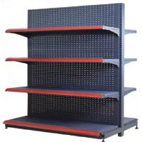 China Hot Popular Multi Case Supermarket Shelf Super Shop Rack for Sale Yellow White Metallic Duty Metal Steel Store Heavy Layer Style for sale