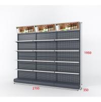 China Double-sided single-sided combination multi-layer beverage shelf for snack in convenience store for sale