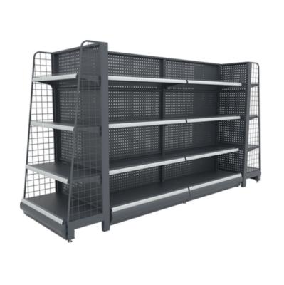 China Supermarket convenience store , snack bar, single-sided and double-sided snack and beverage display rack for sale