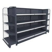 China Supermarket convenience store , snack bar, single-sided and double-sided snack and beverage display rack for sale