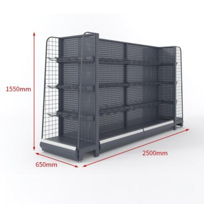 China Thickened convenience store fishing gear store hole plate shelf for sale