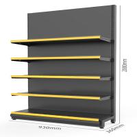 China Tianjin snack shelf display rack can be processed and customized shopping malls supermarket shelf display rack shelf wholesale for sale