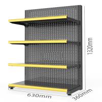 China Tianjin snack shelf display rack can be processed and customized shopping malls supermarket shelf display rack shelf wholesale for sale