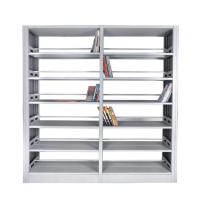 China Steel office bookshelf school bookshelf multilayer steel Library Mobile bookshelf for sale