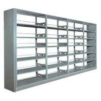 China Steel office bookshelf school bookshelf multilayer steel Library Mobile bookshelf for sale