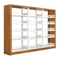 China Steel office bookshelf school bookshelf multilayer steel Library Mobile bookshelf for sale