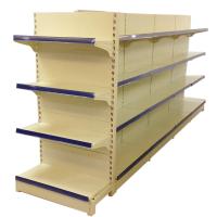 China Supermarket shelf display rack single-sided and double-sided convenience store shelf drugstore snack shop shelf for sale