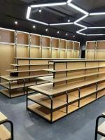 China Customizable stationery store display shelves for sale