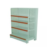 China Single side display cabinet of snack accessories shelf in supermarket for sale