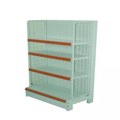 China Single side display cabinet of snack accessories shelf in supermarket for sale