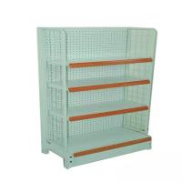 China Single side display cabinet of snack accessories shelf in supermarket for sale