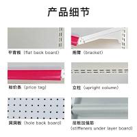 China Customized single-sided boltless display unit for stores in China's factory supermarket shelves for sale