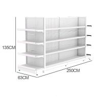 China Grocery Store Fixtures And Displays Shop Shelves Retail Store Racks For Clothing for sale