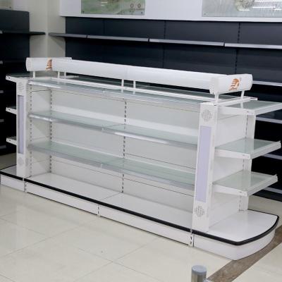 China Factory Direct Supply Supermarket Racking System Light Duty Steel Shelving Iron Rack For Grocery Store for sale